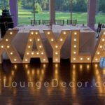 Marquee Letters – NY LOUNGE DECOR