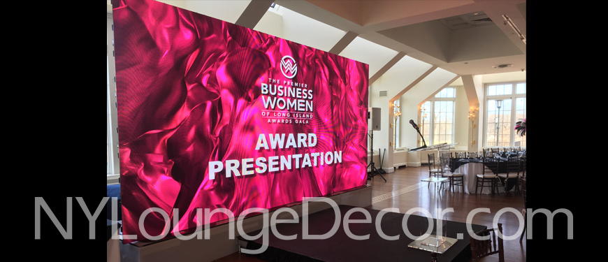 NY LOUNGE DECOR | Video Walls