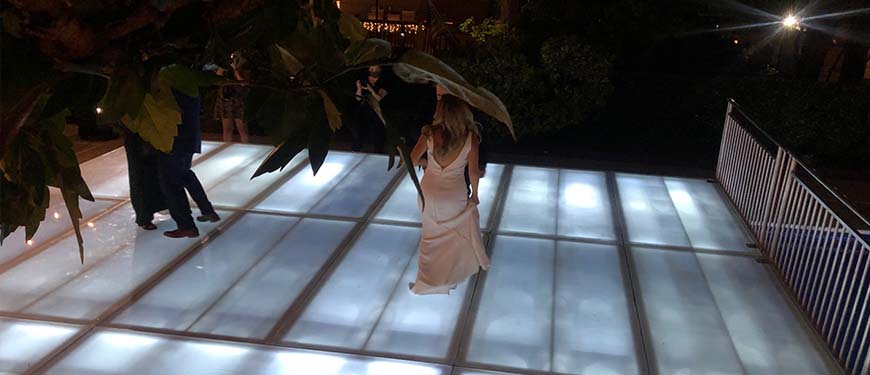 Dance Floor Over Pool – NY LOUNGE DECOR